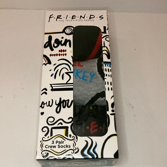 FRIENDS | Underwear & Socks | New Brand Friends Crew Socks With Tag ...